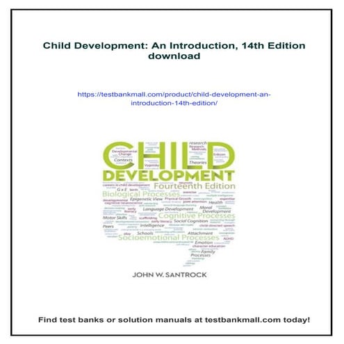 Child Development An Introduction 14th Edition Pdf