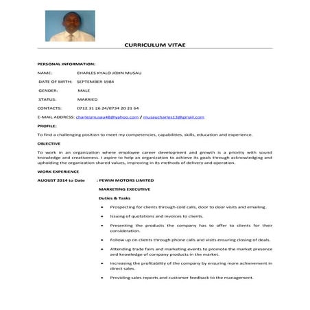 CURRICULUM VITAE | DOC
