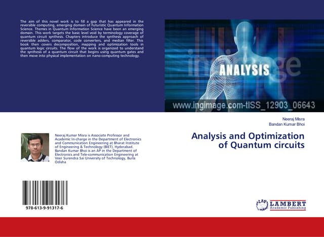 Analysis and Optimization of Quantum circuits | PDF Analysis and Optimization of Quantum circuits | PDF