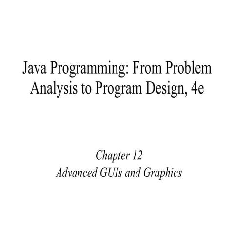 Chapter 12 Ppt 