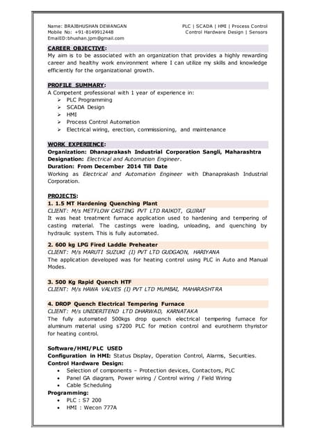 Amerison tom resume2021 | PDF