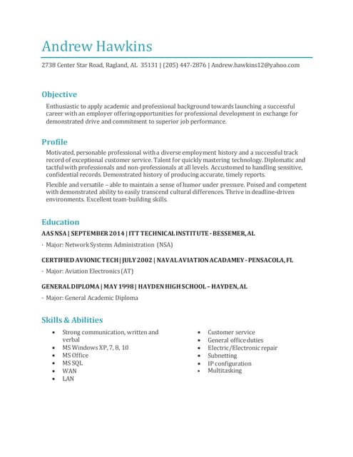 Resume, Professional Expanded | PDF