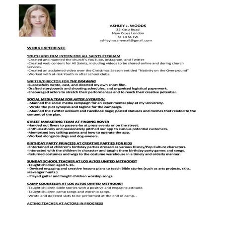 Ashley J. Woods CV Official | PDF