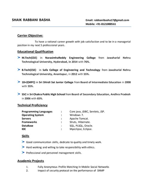 SURESH CV - Copy | PDF
