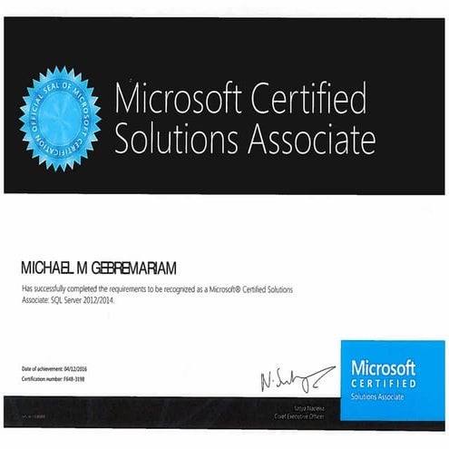 Microsoft Certification | PPT