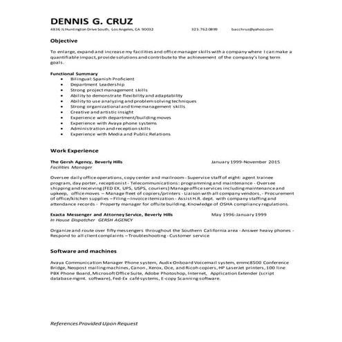 Tanya Beth cotter Latest CV 2016 | DOCX