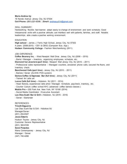 Heather's RESUME 2015 | DOCX