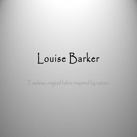 Louise Barker recent fiber art work. | PPT