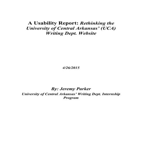 usability report (final) | PDF