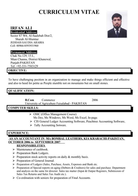 saqib cv chiller | DOC
