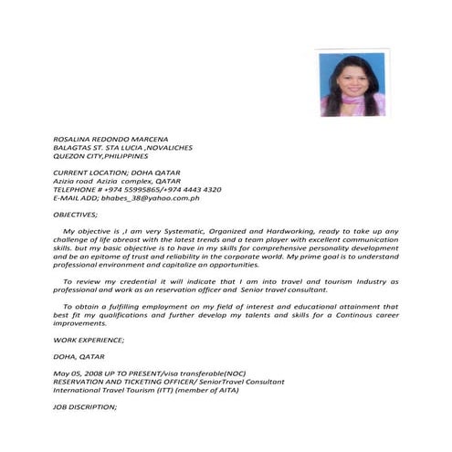 rm cv (1)REVISED (2) | PDF