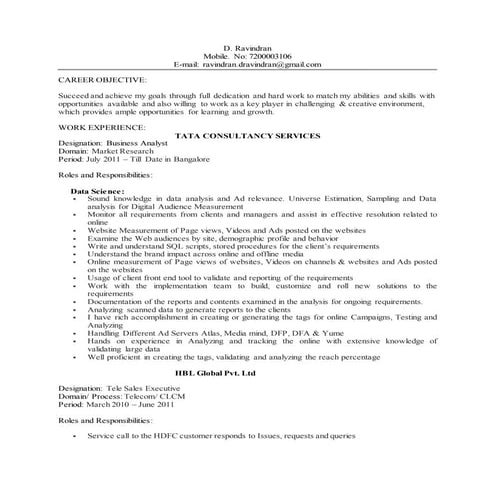 Ravi-Resume | DOCX