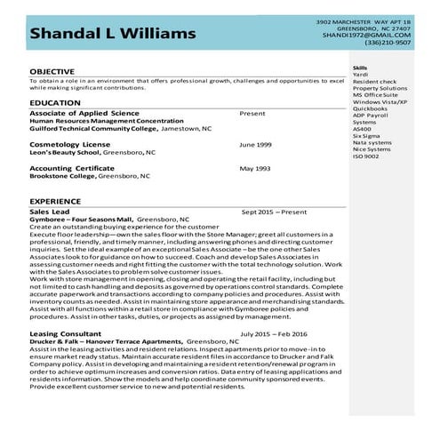 S.L.W. resume | PDF
