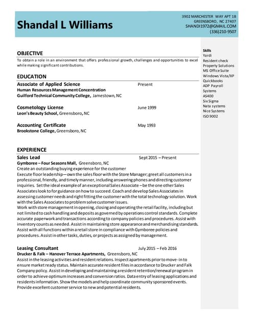 Comprehensive Resume | PDF
