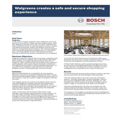 Bosch Case Study October 2015 | PDF