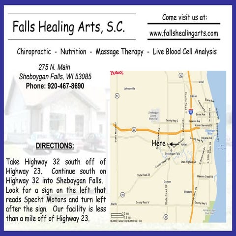 Welcome to Falls Healing Arts Power Point | PPT