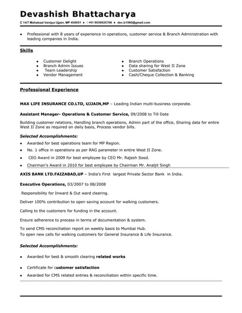 MURALI RESUME | PDF