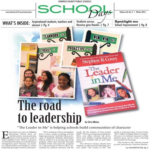Leader_in_Me | PDF | Professional School | Postgraduate Education
