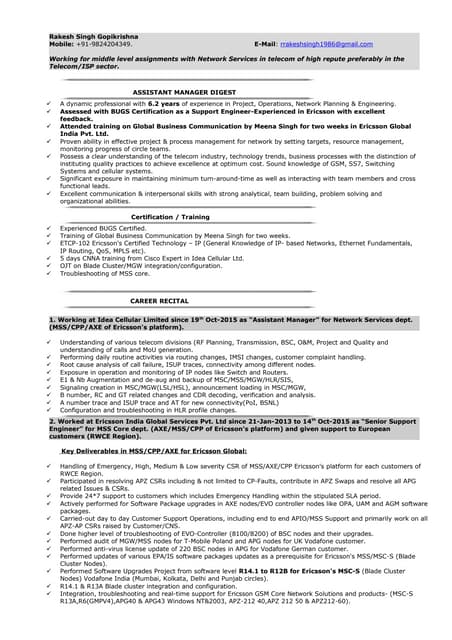 Sanjay_Sharma _resume_Telecom IMS LTE | DOCX