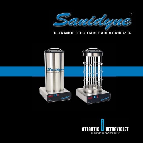 Sanidyne Ultraviolet Portable Area Sanitizer | PDF | Home Appliances ...