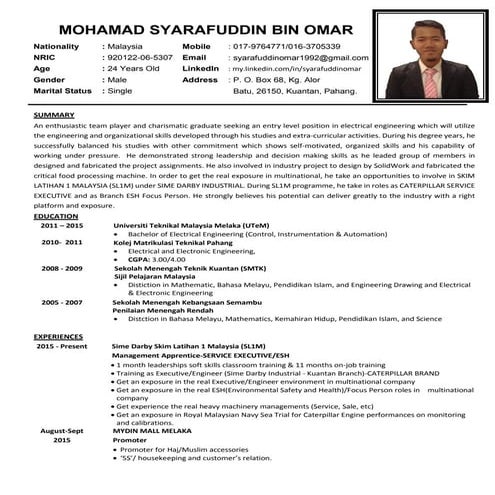 LATEST RESUME | PDF