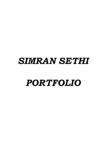 5- Portfolio-Simran Sethi Magazine Publication | PDF