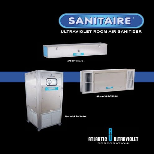 Sanitaire Room Air Sanitizer | PDF