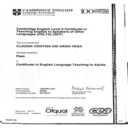 CELTA_CERTIFICATE | PDF
