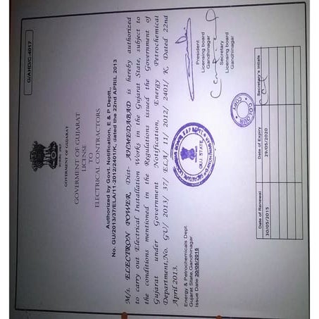 CONTRACTOR LICENSE | PDF