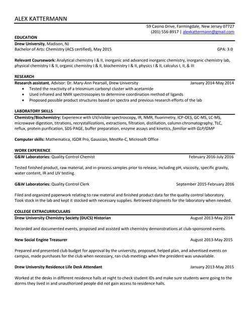 Basa, Mark Resume | PDF