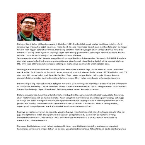 biografi-ridwan-kamil | PDF