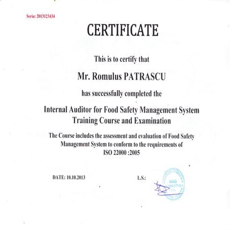 Certificate_ISO | PDF
