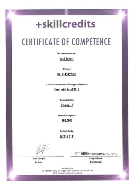 Zaid Adams POWERPOINT | PDF