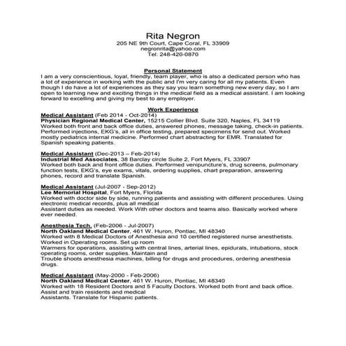 Rita Negron Resume NEWest (2) | DOCX
