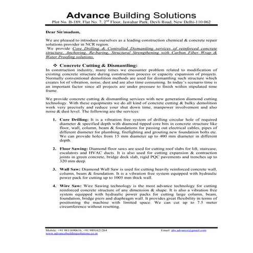 INTRODUCTORY | PDF | Construction Industry | Industries