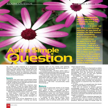 Ask a Simple Question | PDF | Business Administration | Business