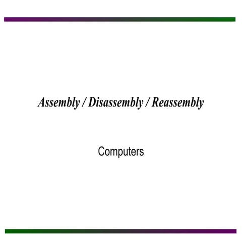 ComputerAssembly | PPT