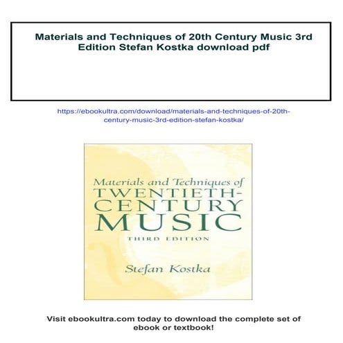 Characteristics of 20th Century Music.pptx