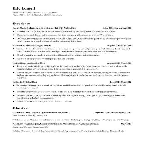 LOMELI ERIC RESUME | DOCX
