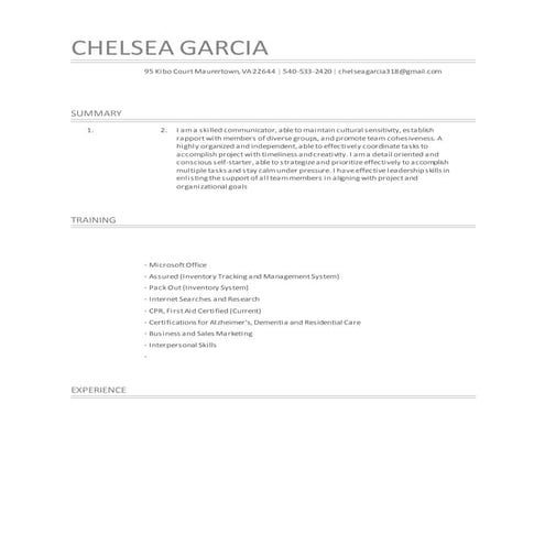 Tracy Morris cv (1) | DOCX