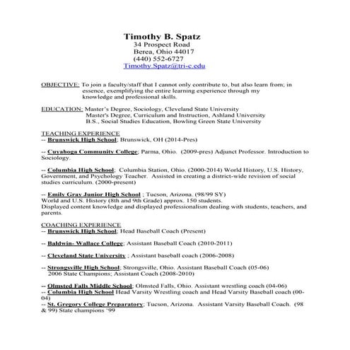 resume15 | PDF