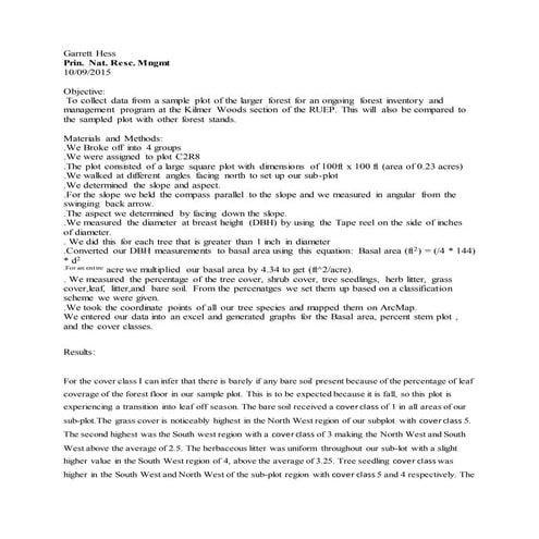 forest biometry | PPTX