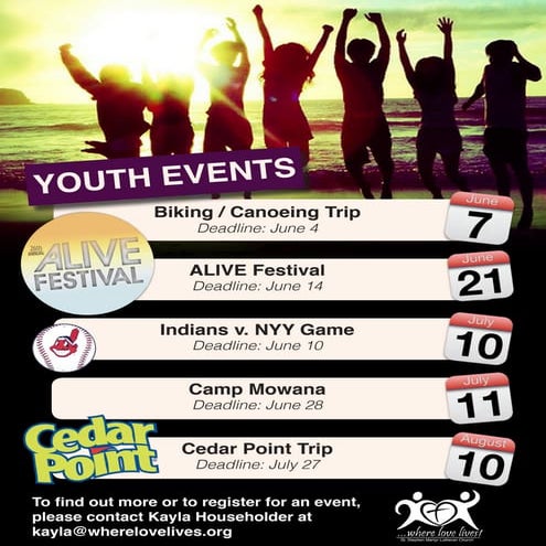 YouthSummerEvents | PDF