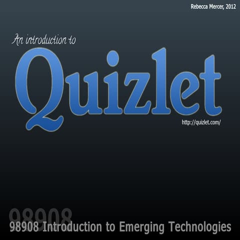 Quizlet | PDF
