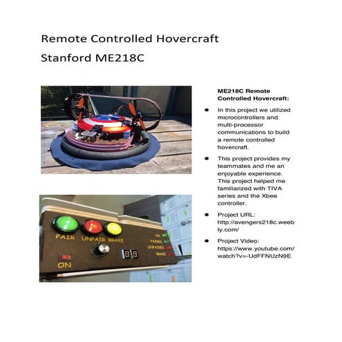 Stanford Projects | PDF