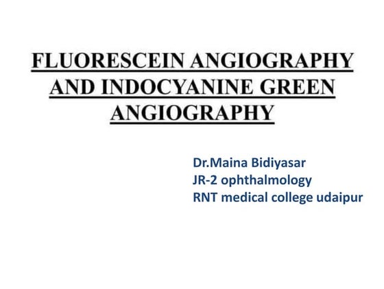 Fluorescein Stain | PPTX | Eye and Vision Conditions | Diseases and ...
