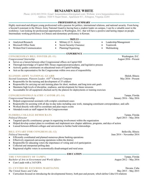 Curriculum Vitae'16 | PDF