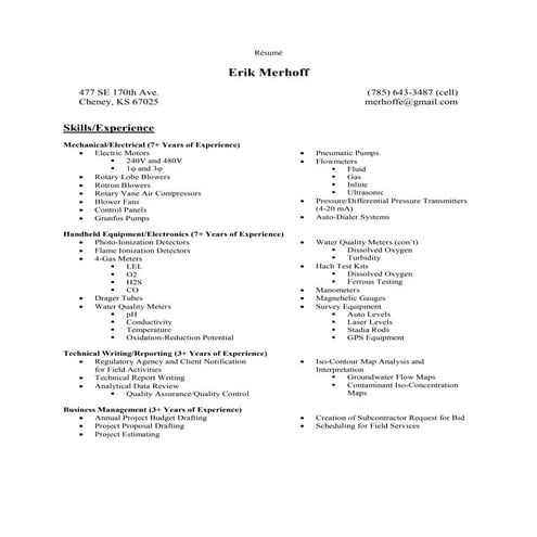Frank resume 20150707 | PDF