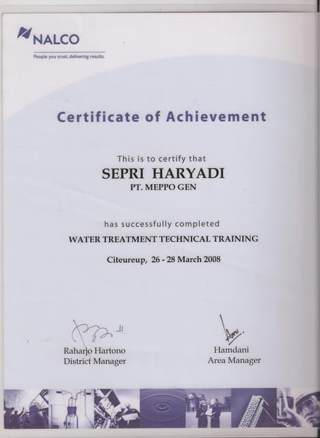 Pengalaman kerja meppogen.compressed | PDF