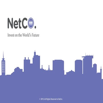 (pdf) NetCo Presentation | PDF